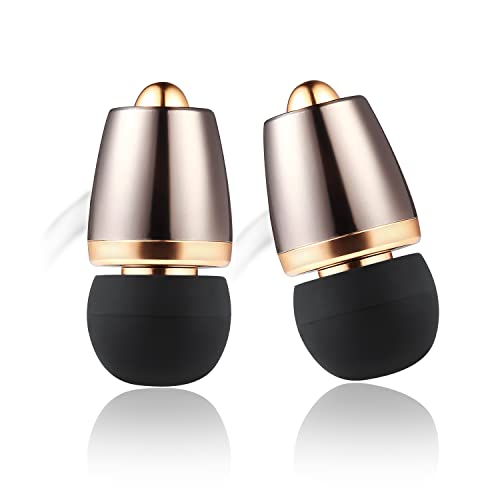 sephia SP1020 Earbuds in Ear Headphones Wired Earphones with Tangle Free Cord Case HD Bass Noise Isolating Ear Buds 3.5 mm Plug