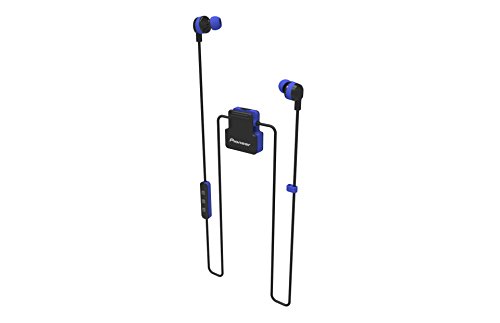 Pioneer Active in-Ear Wireless Headphones with Integrate Clip, Blue SE-CL5BT(L)