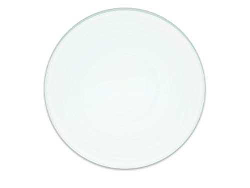 Double Convex Lens, 200mm Focal Length, 2" (50mm) Diameter - Spherical, Optically Worked Glass Lens - Ground Edges, Polished - Great for Physics Classrooms - Eisco Labs