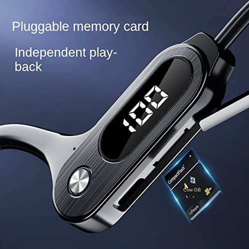 MBETA Bluetooth Headset for Bone Conduction 5.3 Wireless Sports Running Waterproof pluggable Non-in-Ear Headphones