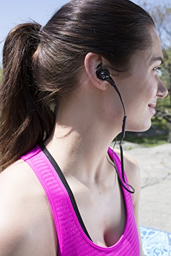 Altec Lansing MZX856-AB Bluetooth Active Earbuds, Blue
