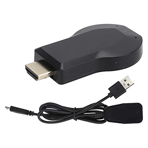 HDMI Wireless Display Adapter, WiFi 1080P Mobile Screen Mirroring Receiver Dongle for iOS for Android Phone to TV Projector Support for Miracast / DLNA