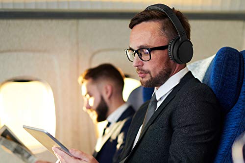 Andrea Communications ANR-950 Wireless Bluetooth Headphones with Active Noise Reduction, Black