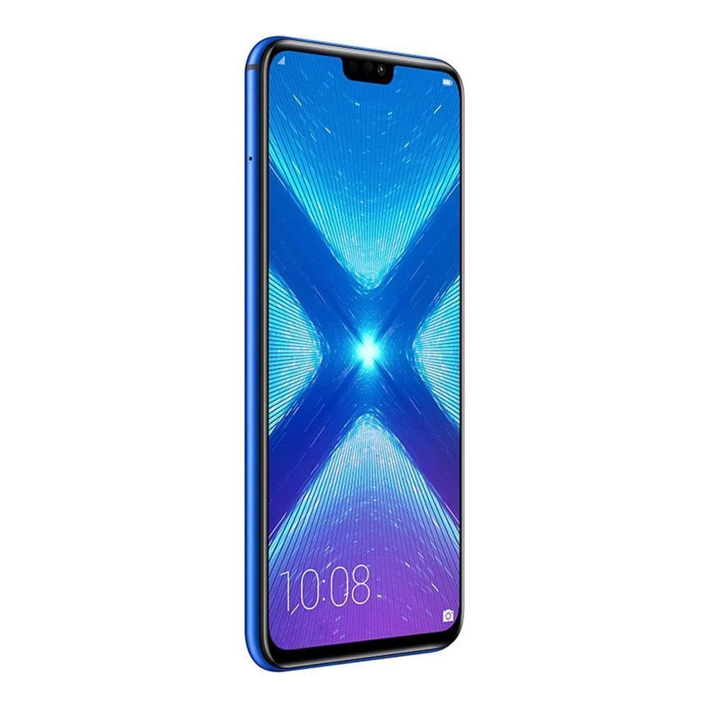 HUAWEI Honor 8X (64GB + 4GB RAM) 6.5" HD 4G LTE GSM Factory Unlocked Smartphone - International Version No Warranty JSN-L23 (Blue)