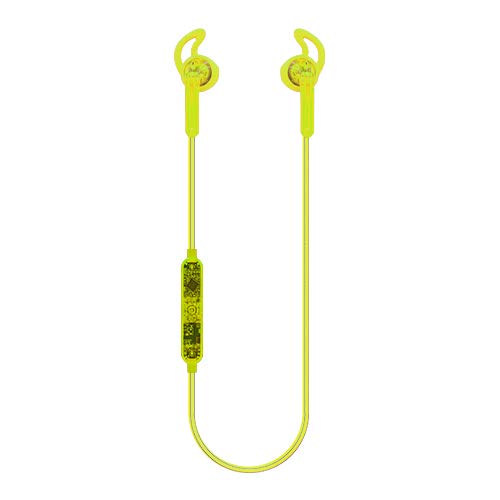 Candywirez Hi-Fi Jelly Series Wireless Neon Yellow Earbuds, EBW-CLR-NYLL