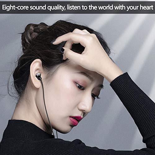 in-Ear Earbud Headphones with Mic,Wired Ear Buds High Resolution Earbuds Wired Noise Isolating Lightweight Earphones with Volume Control 3.5mm Jackwired Ear Buds (Black)