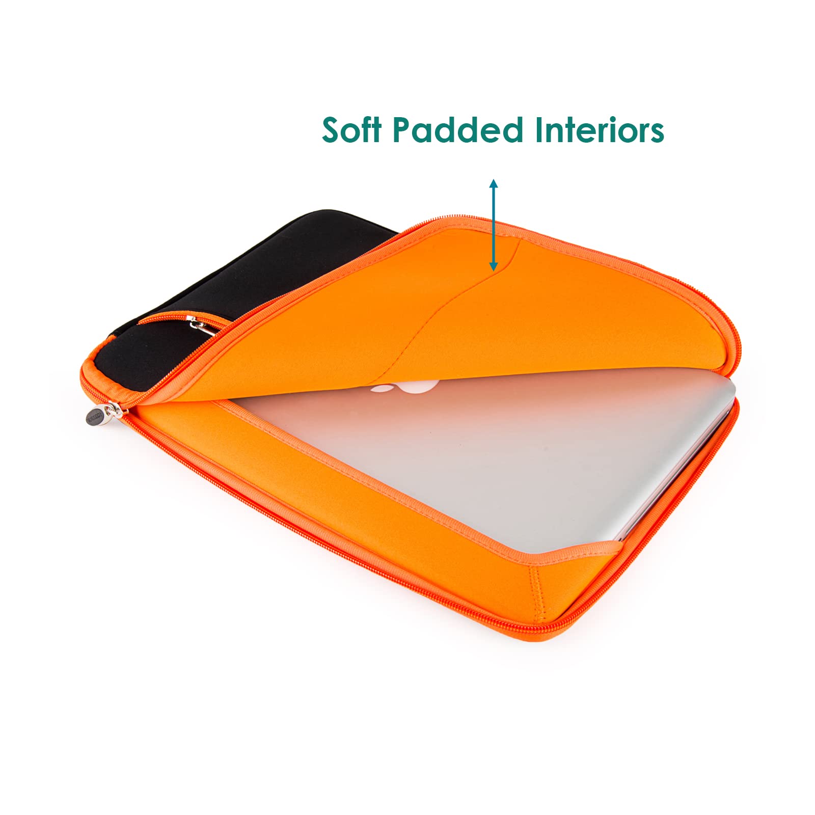 Neoprene Material 14 inch Laptop Sleeve Case Bag Compatible with MacBook Air M1 2020, MacBook Pro, Dell XPS 13 7390, HP Spectre X360, Lenovo Yoga 7i, Surface Pro 8