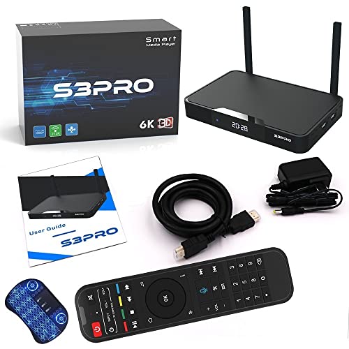 WALLECOM 2023 Latest Streaming Media Player Andriod TV Box 2G+32G Wi-Fi