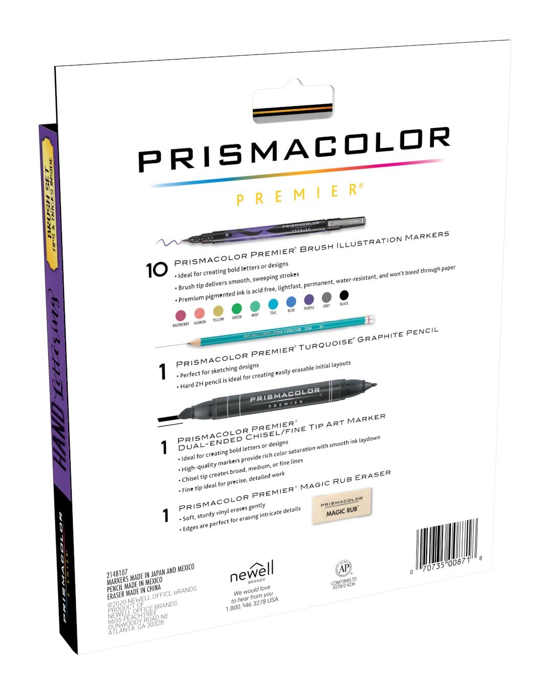 PRISMACOLOR MKR SET 13 ILLUSTRATION - BRUSH LETTERING