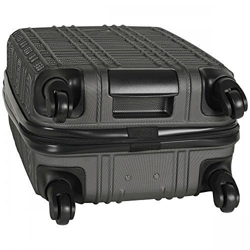 Ben Sherman Nottingham Lightweight Hardside 4-Wheel Spinner Travel Luggage, Navy, 20-Inch Carry On