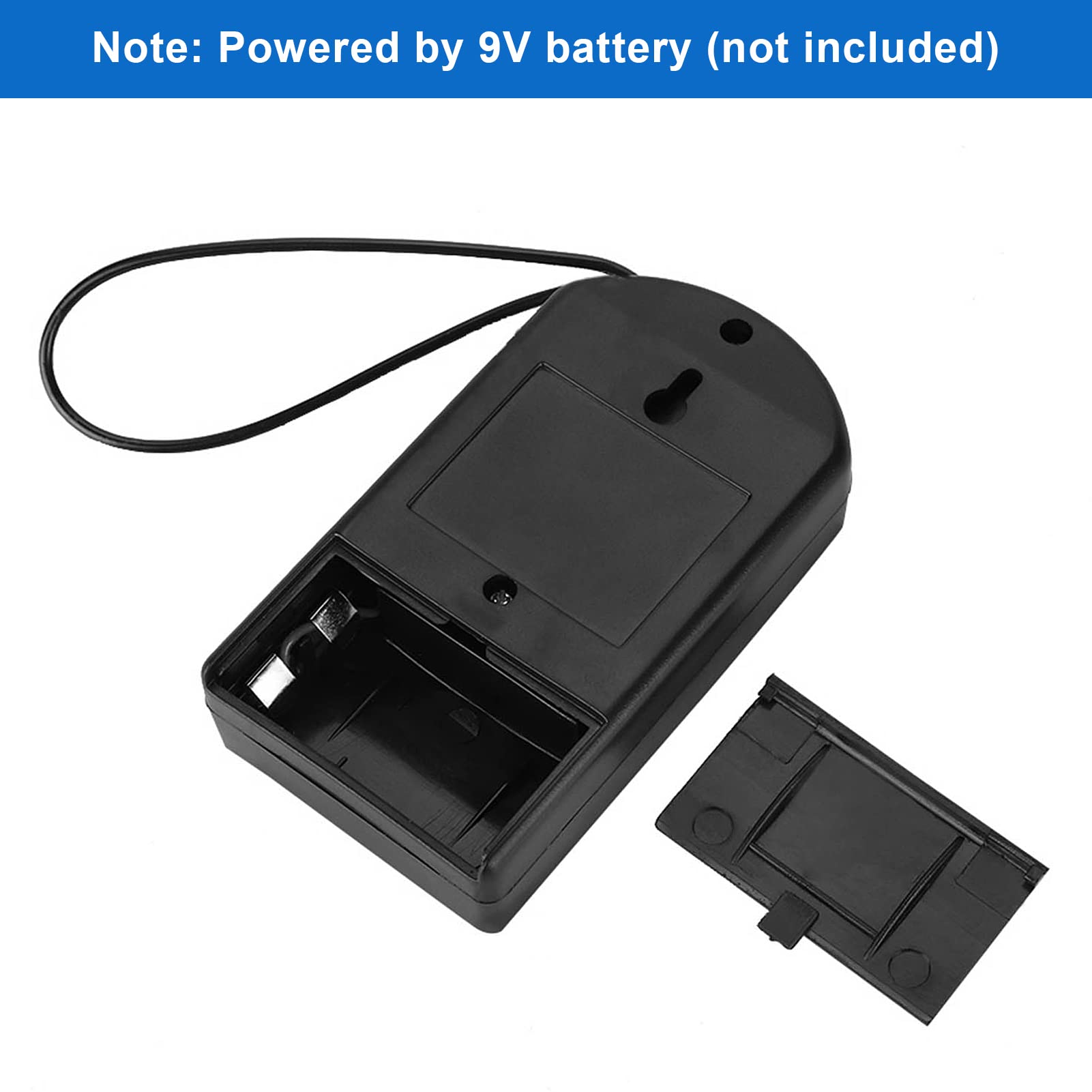 Door Handle Alarm, Home Security Touch Door Sensor 120db Anti Theft Security Alarm Door Knob for Home/Office/Shop/Bank