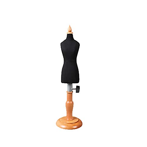 Tailors Dummy Mannequins Mini Dressmakers Dummy Famale, Tailor Mannequin Doll Dress Form Display, 1:4 Scale Dollhouse Accessories Decoration Dressform Mannequin