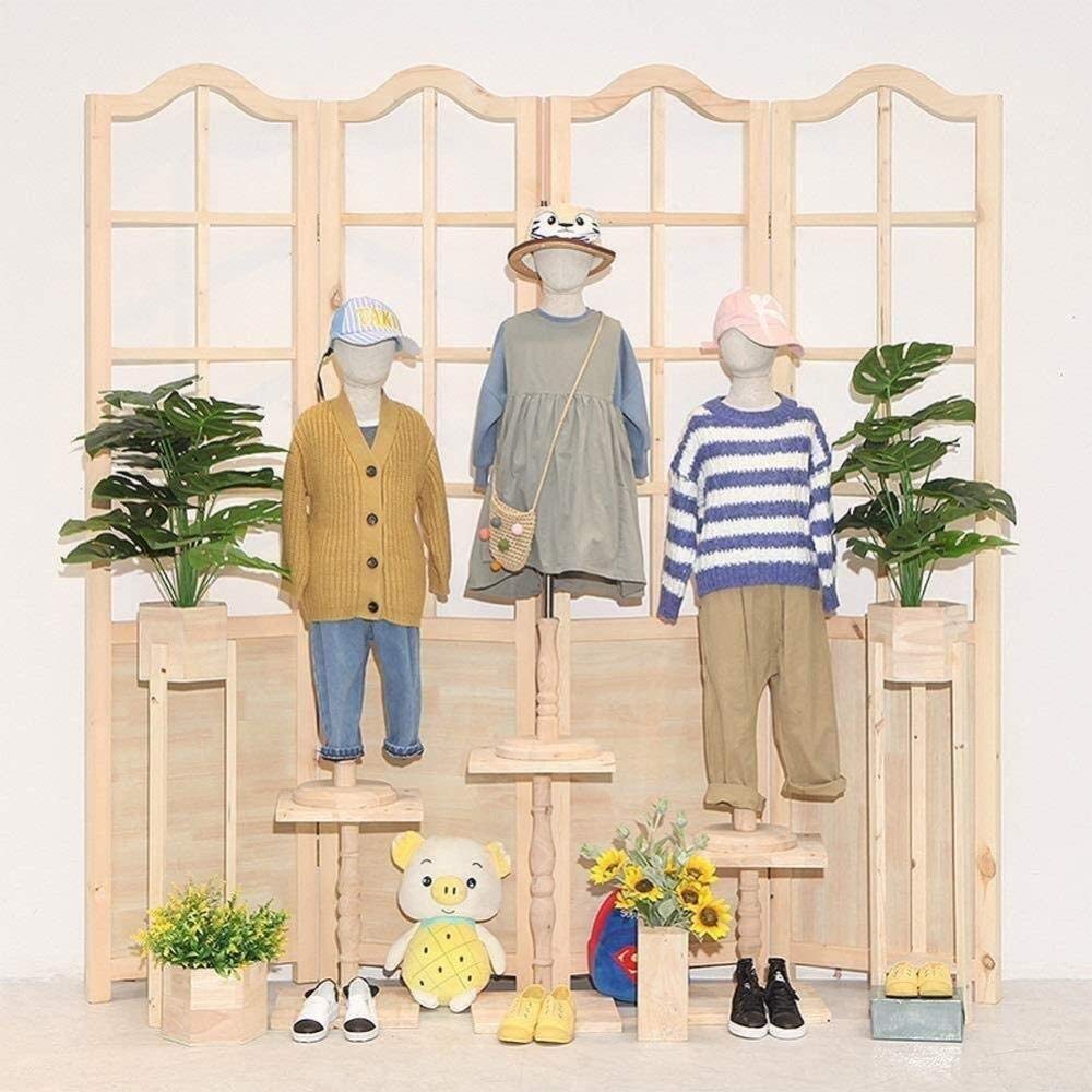 Mannequin Display Stand Children Child Mannequins Mannequin Rack Clothing Store Mannequin Window Display Stand ( Size : Medium ) ( )
