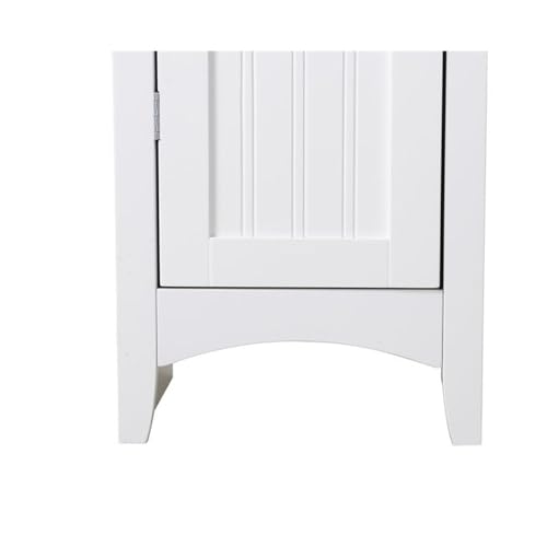American Furniture Classics 25501 OS Home and Office One Door Tall Storage Pantry, Large, White, 1 Pantry