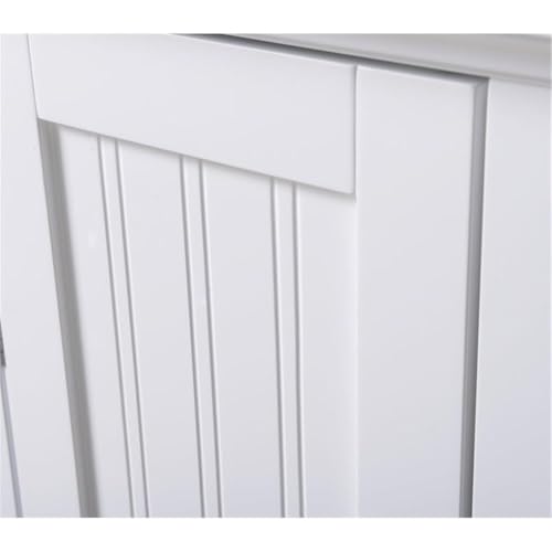 American Furniture Classics 25501 OS Home and Office One Door Tall Storage Pantry, Large, White, 1 Pantry
