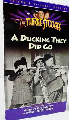 Three Stooges: A Ducking They Did Go, Ants in the Pantry, Three Little Twirps [VHS]