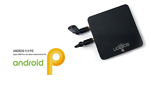 Ugoos AM6B Plus TV Box Amlogic S922X-J Android 9.0 DDR4 4GB RAM 32GB ROM WiFi6 1000M Ethernet USB 3.0 BT5.0 4K H.265 HDR TV Box