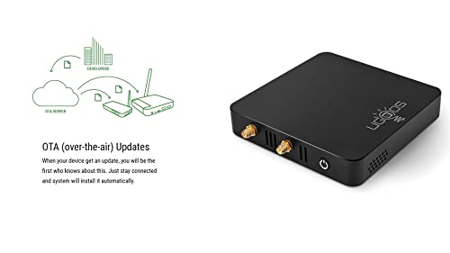 Ugoos AM6B Plus TV Box Amlogic S922X-J Android 9.0 DDR4 4GB RAM 32GB ROM WiFi6 1000M Ethernet USB 3.0 BT5.0 4K H.265 HDR TV Box