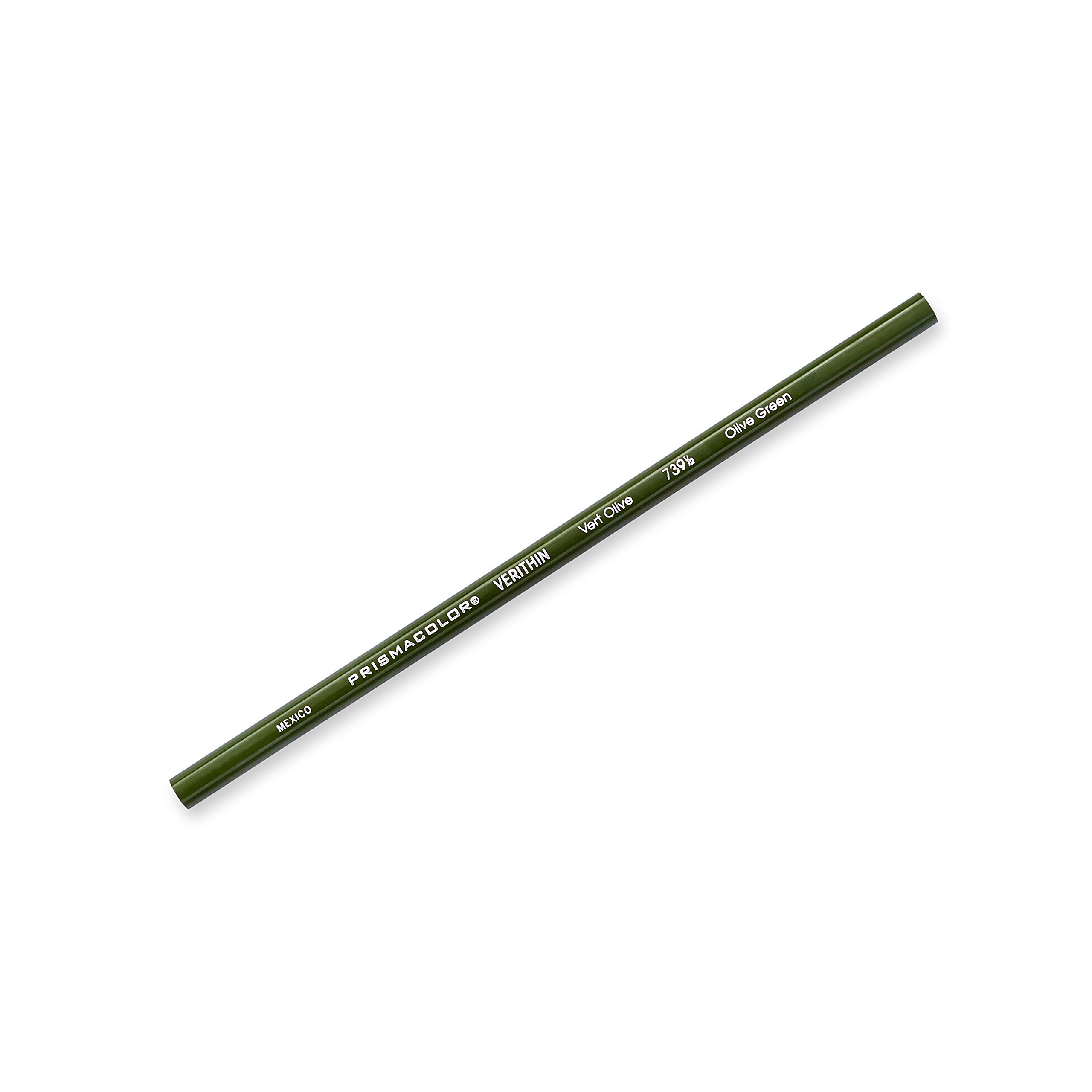 Prismacolor Verithin Colored Pencil, Olive Green, 1-Count