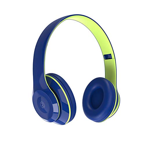 Premier Accessory Group Replay Audio Neckband Bluetooth Headphones, Neo G3, Yellow Blue