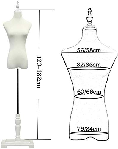 Mannequin Display Stand Female Mannequin Full Body Mannequin Torso Clothing Shop Window Display Dressmakers Fashion ( Size : Small ) ( )