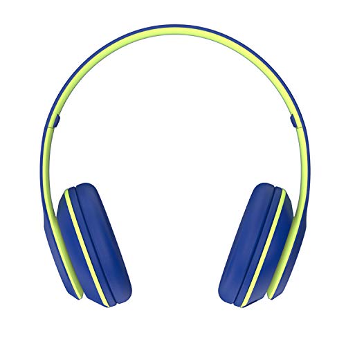 Premier Accessory Group Replay Audio Neckband Bluetooth Headphones, Neo G3, Yellow Blue
