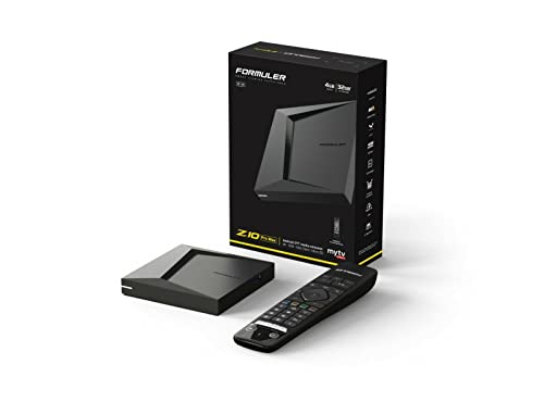 Formuler Z10 Pro Max Android 10 Dual Band 5G Gigabit LAN 4GB Ram 32GB ROM 4K Bonus Dreamlink Dlite W4K Andriod Box and Bonus Formuler 7 Color Backlit Wireless Mini Keyboard