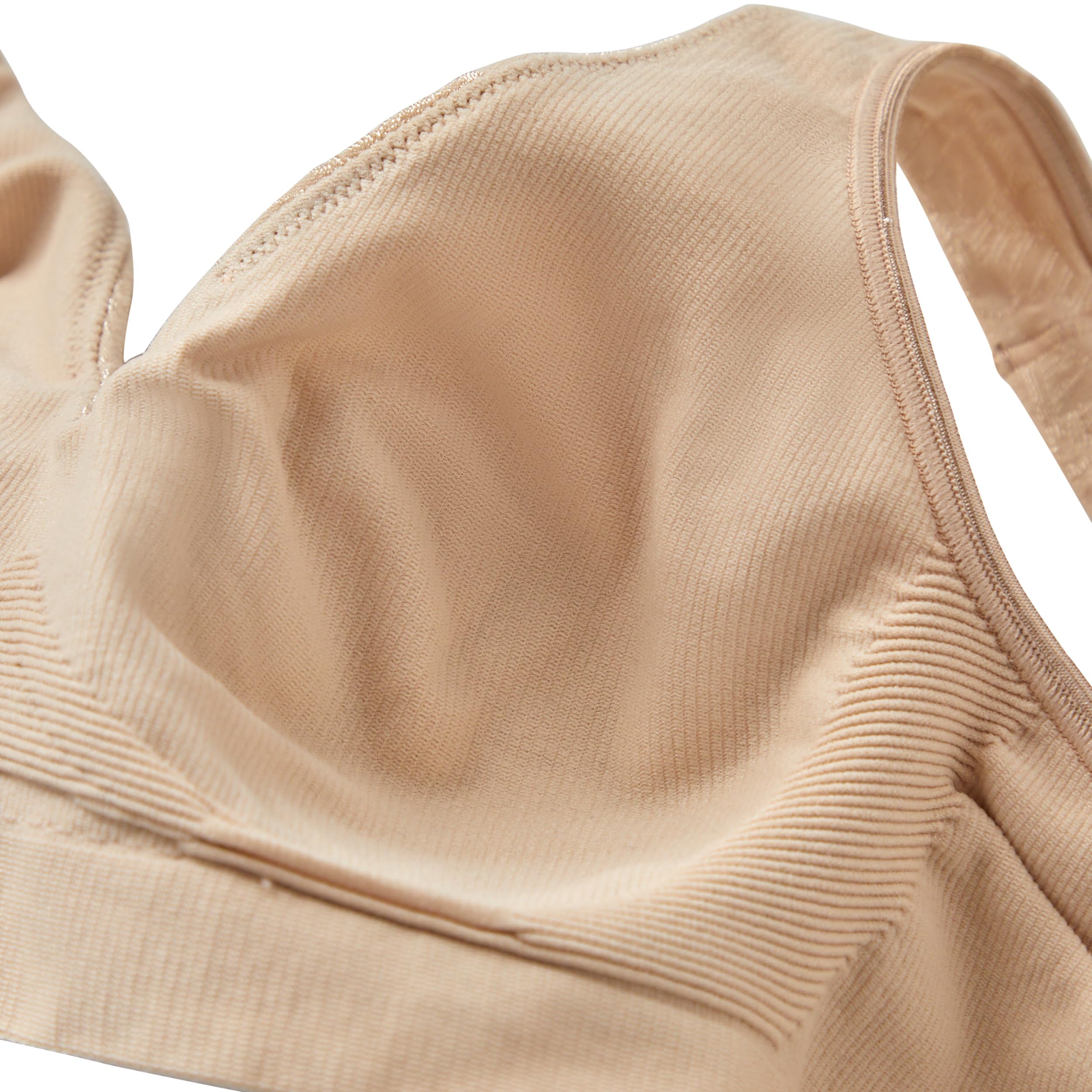 Bali Women's Sure Size Wire Free Bra, Nude, Small