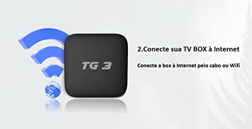 2022 Tigre 3 IPTV BRAATV Brazil Quad-Core Mali-450MP GPU Ultra HD 1080P 4K HDR WiFi 2.4G
