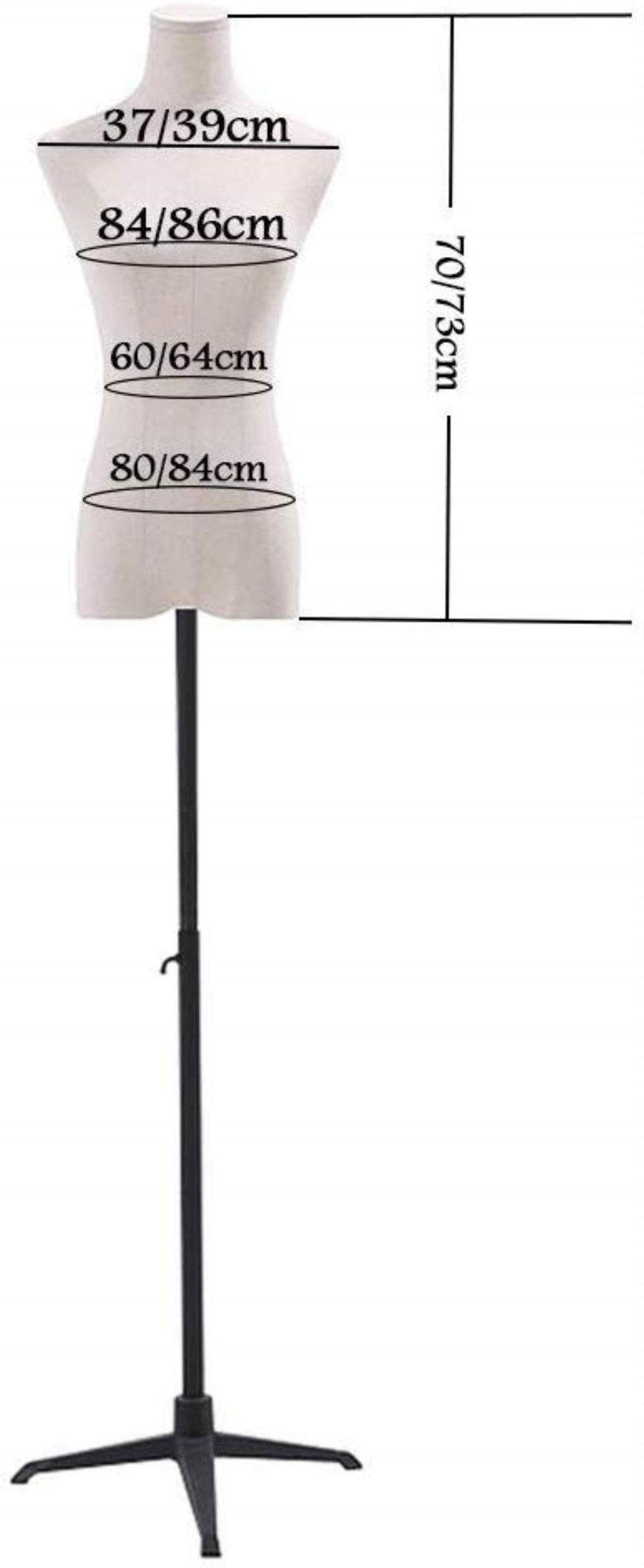 Mannequin Display Stand Mannequins Female Torso Clothing Store Shelf Display Rack Model Mannequins for Dresses ( Size : Small ) ( )