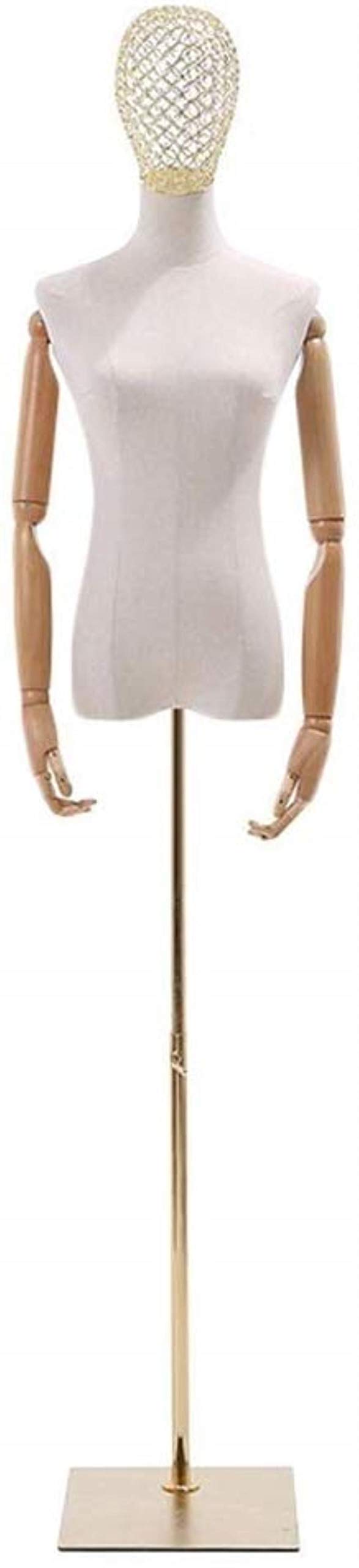 Mannequin Display Stand Mannequins Female Torso Clothing Store Shelf Display Rack Model Mannequins for Dresses ( Size : Small ) ( )