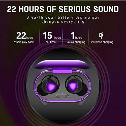 UrbanX Street Buds Plus True Wireless Earbud Headphones for Samsung Galaxy - Wireless Earbuds w/Noise Isolation (US Version with Warranty)