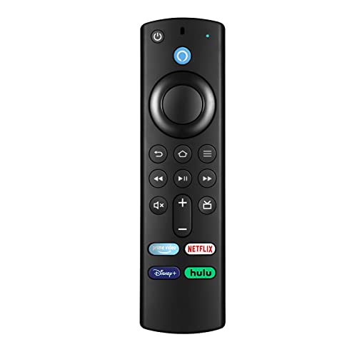 VEPRAG Voice Remote (3rd Gen) Compatible with Fire TV Stick 4K, Fire TV Stick (2nd & 3rd Gen), Fire TV Cube (1st & 2nd Gen), Fire TV (3rd Gen), Fire TV Stick Lite