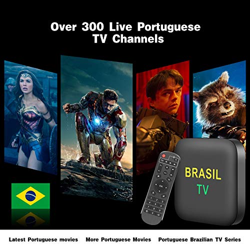 2023 Brazil IPTV Box Super Brazilian with 2GB DDR HDMI TF H.265 Upgraded 6K Ultra HD Support USB 2.0/3.0 Opt Highspeed Stabler WiFi