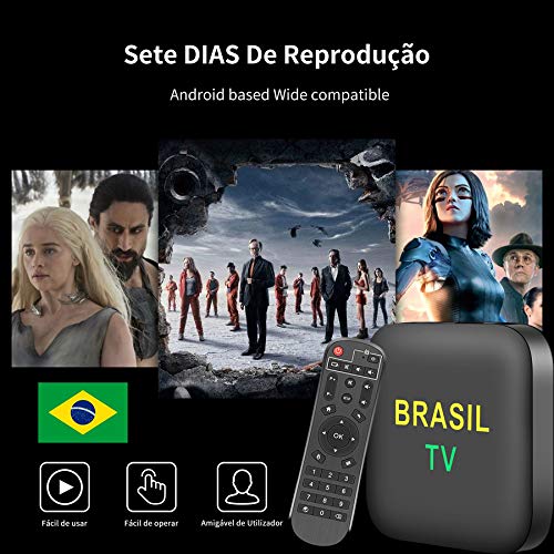 2023 Brazil IPTV Box Super Brazilian with 2GB DDR HDMI TF H.265 Upgraded 6K Ultra HD Support USB 2.0/3.0 Opt Highspeed Stabler WiFi