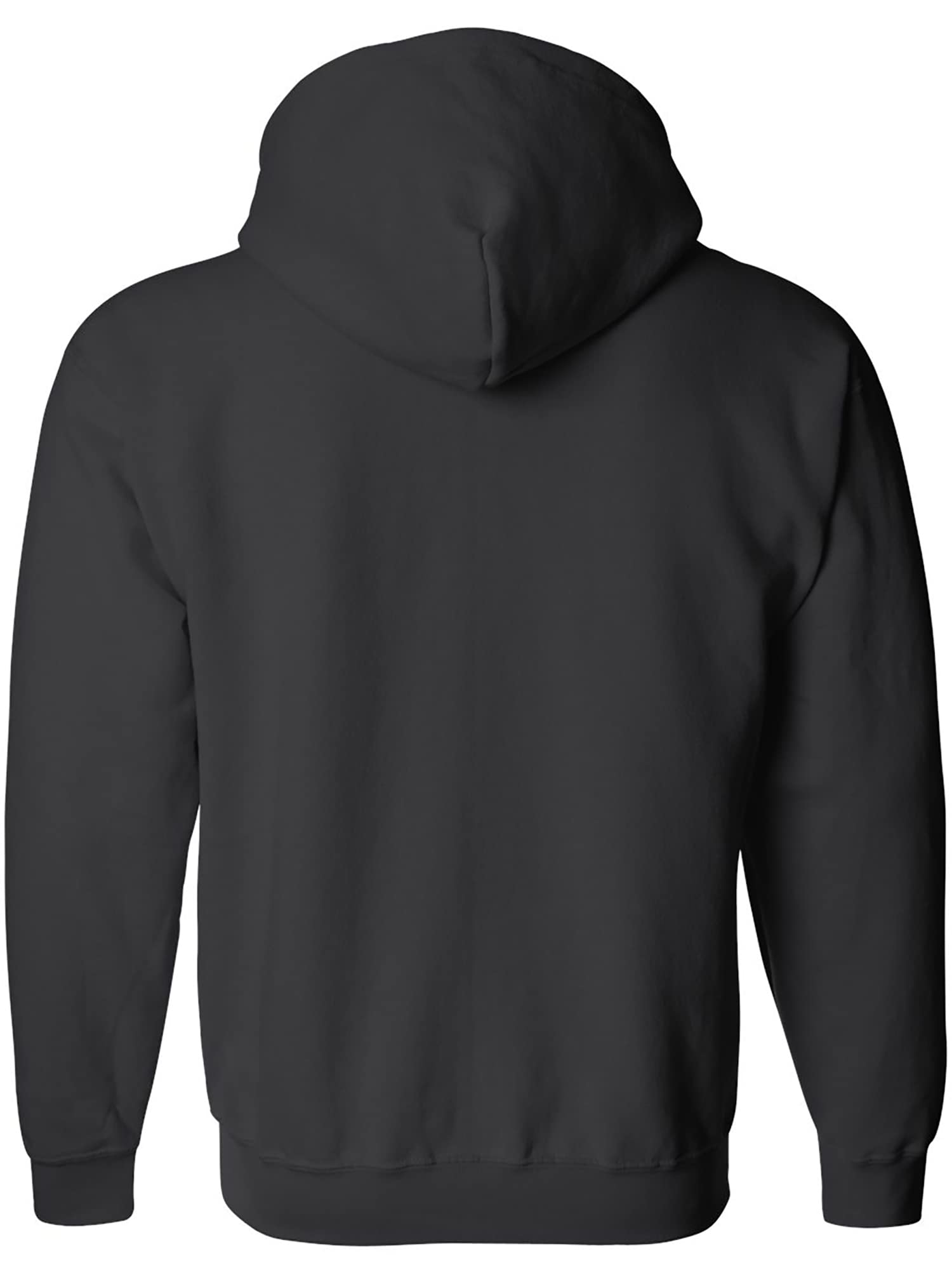 zerogravitee Black ARMY Full-Zip Hooded Sweatshirt with gold print - X-Large