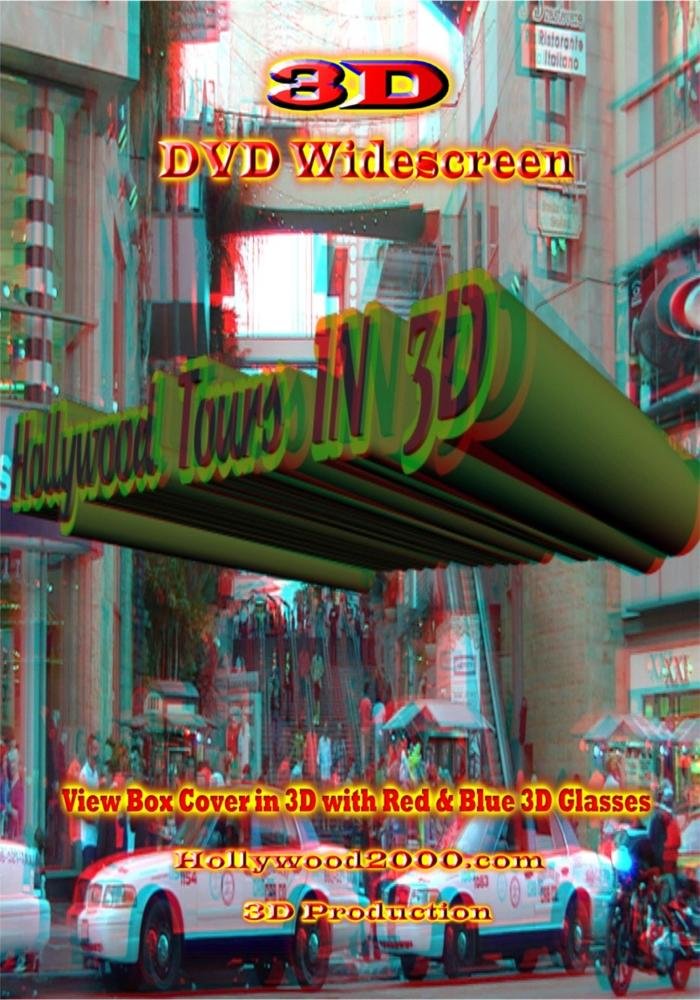 Hollywood Tours IN 3D for 3D TVs VR Headsets & 3D Projectors [3D Blu-ray]