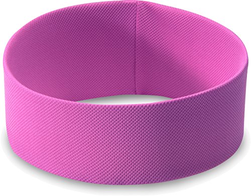 AcousticSheep RunPhones Wireless | Bluetooth Headphones for Running, Exercise & More | Flat Speakers | Rechargeable Battery Lasts Up to 10 Hours | Wild Orchid (Size S)