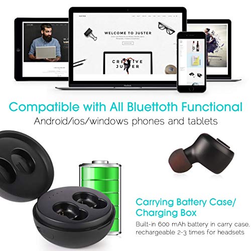 IP68 Waterproof Swimming Earbuds - Sport Wireless Bluetooth 5.0 Headphones Built-in Mic Sweatproof Stable Fit in Ear Headsets with Wireless Charging Case Special for Swimming Bathing Driving Sauna
