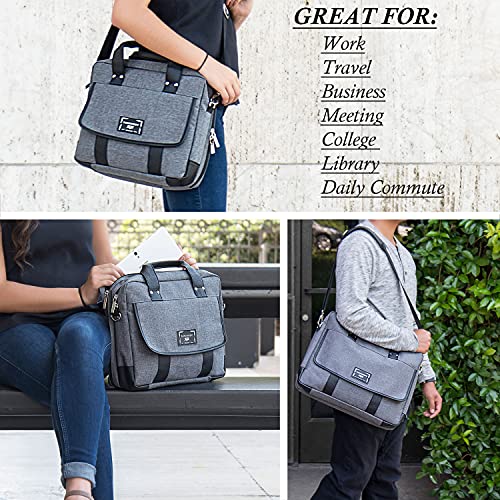 Laptop Shoulder Bag Case Compatible with MacBook Pro 14 inch, MacBook Air 13/Pro 13 inch, 13.5-14.4 Surface Laptop 7/6/5/Studio, Galaxy Tab S10/S9 Ultra