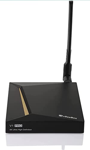 vSeeBox V1 Pro with Backlit 4GB RAM + 32GB ROM Free HIGH Speed 18GBPS HDMI 2.0/UPS 2nd Day AirĀ®