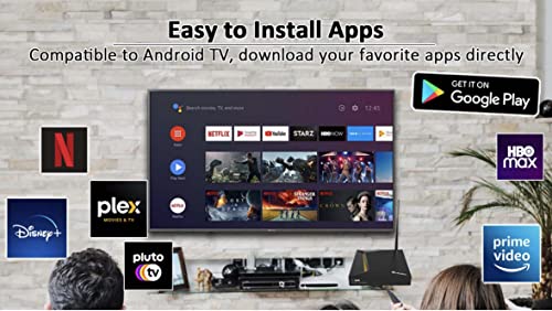 vSeeBox V1 Pro with Backlit 4GB RAM + 32GB ROM Free HIGH Speed 18GBPS HDMI 2.0/UPS 2nd Day AirĀ®