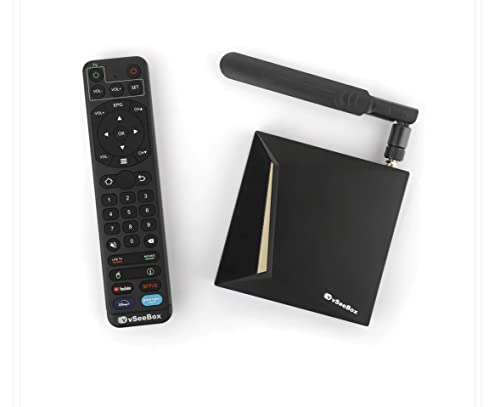 vSeeBox V1 Pro with Backlit 4GB RAM + 32GB ROM Free HIGH Speed 18GBPS HDMI 2.0/UPS 2nd Day AirĀ®