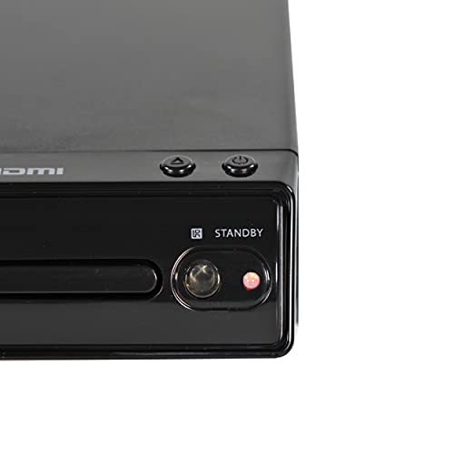 Craig CVD512a Compact DVD Player with Remote in Black | Compatible with DVD/DVD-R/DVD-RW/JPEG/CD-R/CD-RW/CD | Progressive Scan | Multilingual Supported |