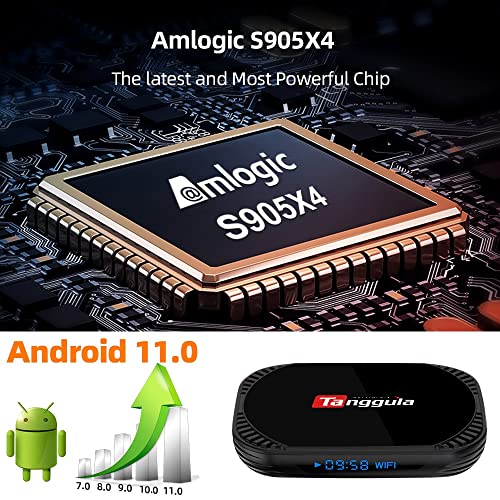 Tanggula X5 4GB Ram & 128GB ROM Android 11 OS + Free Mini Keyboard Voice Remote
