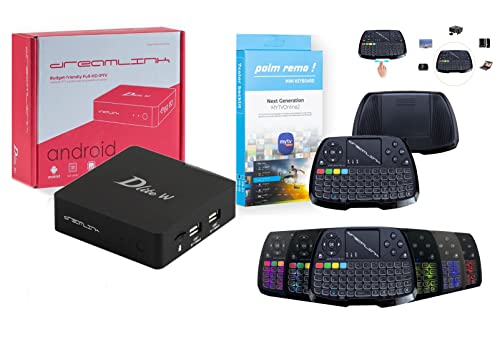 Formuler CC 4K Hybrid UHD + ATSC & OTT Media Receiver 2GB Ram 16GB Memory + Bonus Dreamlink Dlite W Android Box + Bonus Formuler 7 Color Backlit Wireless Mini Keyboard.