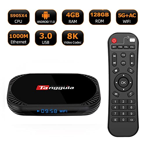 Tanggula X5 4GB Ram & 128GB ROM Android 11 OS + Free Mini Keyboard Voice Remote