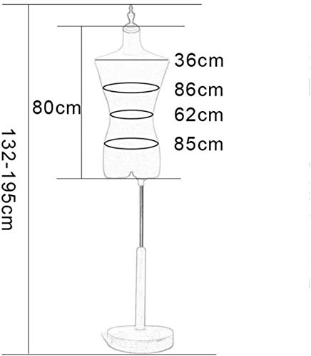Mannequin Display Stand Female Mannequin Mannequins, Mannequins Shooting Frame, Window Props Female Models, Height-Adjustable ( Color : B ) (B )