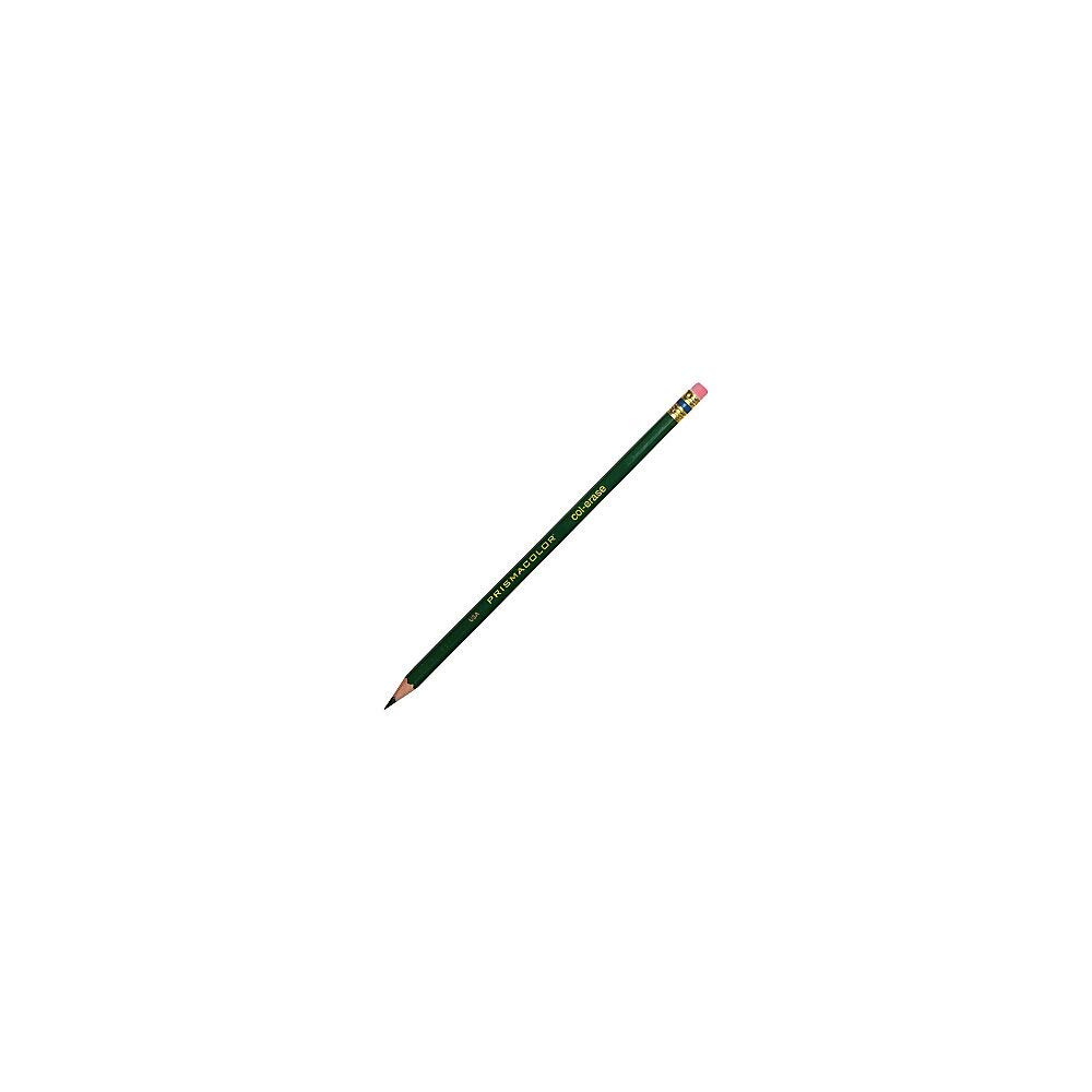 Prismacolor Col-Erase Erasable Colored Pencil, Green, 12 Count
