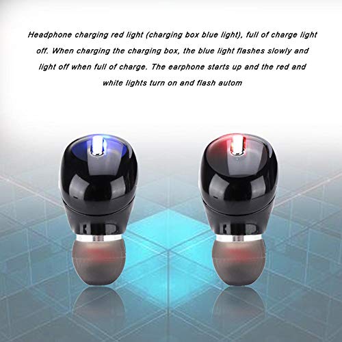 Wireless Ear Buds Wireless Earbuds, Bluetooth Earphone Bluetooth Headset Wireless Headphones, for Sports for Fitness(Black)